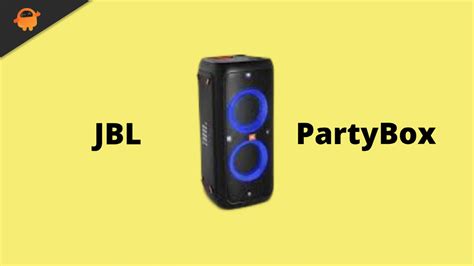 JBL PartyBox No Sound How To Fix