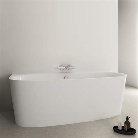 Ideal Standard Dea Back To Wall Bath With Panel With Filling Function