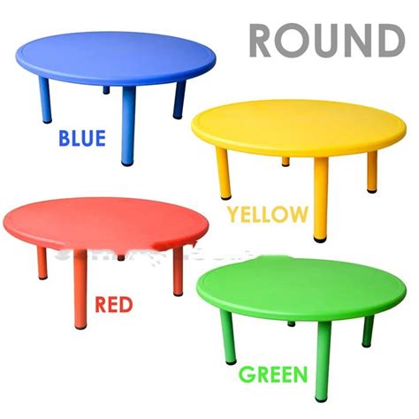 Round Kindergarten Table Home Crest