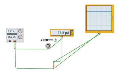 Circuit Design Photodiode Tinkercad