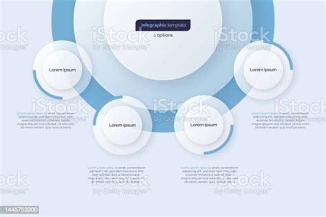 네 가지 옵션 서클 인포그래픽 디자인 템플릿입니다 벡터 일러스트레이션 0명에 대한 스톡 벡터 아트 및 기타 이미지 0명 4가지 개체 개념 Istock