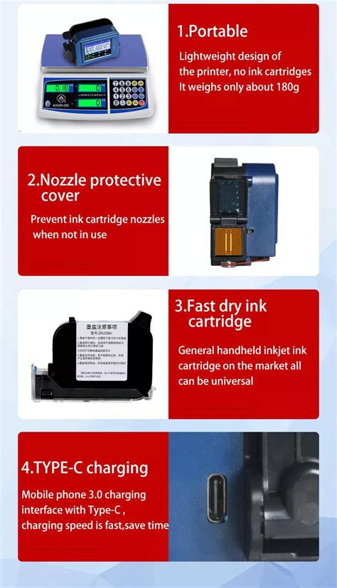 Hot Product Mini Portable Handjet Inject Expire Date Printing Machine