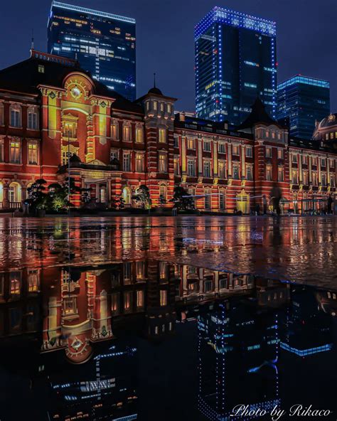 雨の東京駅 GANREF