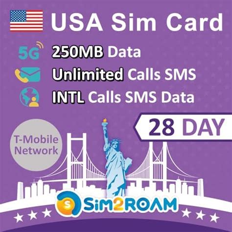 Usa Ultra Sim Card 250mb Of 5g4g High Speed Data Unlimited