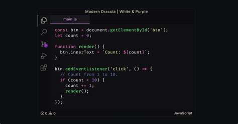 Modern Dracula Theme By Lucas Lomiento Vs Code Themes