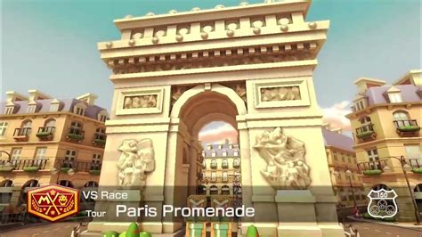 Mk8dx Tour Paris Promenade Course Intro Dlc Wave 1 Mario Kart 8