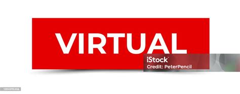 가상 스티커 배너 라벨 리본 템플릿 벡터 스톡 일러스트레이션 가상현실에 대한 스톡 벡터 아트 및 기타 이미지 가상현실 대화 풍선 문자 기호 라벨 Istock