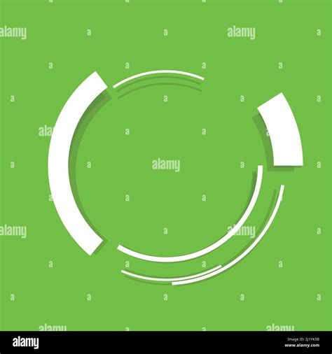 rotating geometric sci fi gui ui hud circle circular icon element