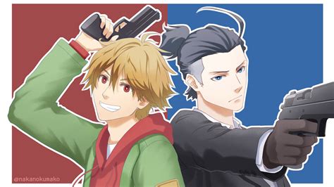 Suwa Rei And Kurusu Kazuki Buddy Daddies Drawn By Nakanokumako Danbooru