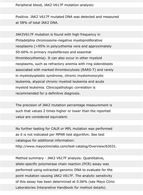 Polycythemia Vera R Mpn
