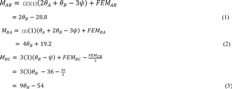 1 11 Slope Deflection Method Of Analysis Of Indeterminate Structures Engineering Libretexts