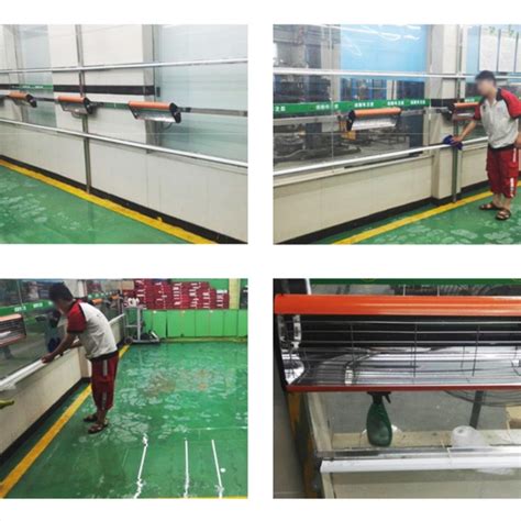 220v 1050w 열 빛 적외선 건조기 스프레이 페인트 가열 경화 램프 베이킹 부스 히터 미국 플러그