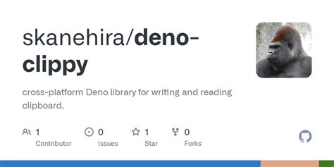 cross platform deno library for writing and reading clipboard r deno