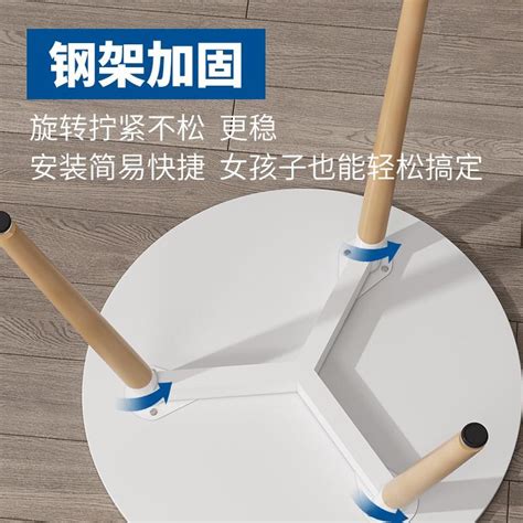 小圆桌家用阳台桌椅组合洽谈桌休闲区桌子奶茶店餐桌网红白色北欧 虎窝淘