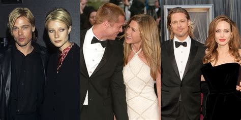 Brad Pitt Dating History Full List Of Rumored And Confirmed Ex