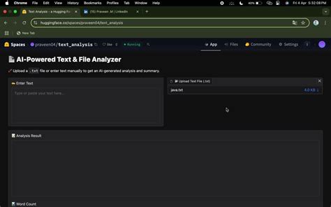 Ai Powered Text And File Analyzer Summarize Optimize Understand … Praveen M