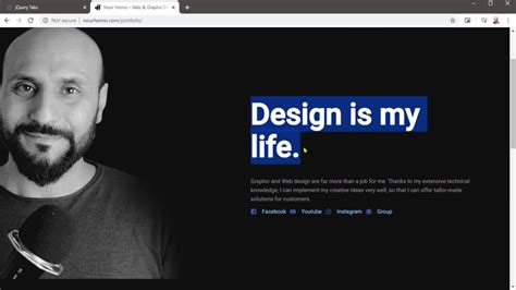 03 Learn Jquery With Examples Tabs Script Arabic Youtube