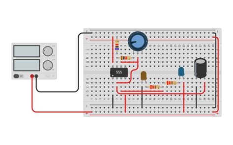 Circuit Design 555 Tinkercad