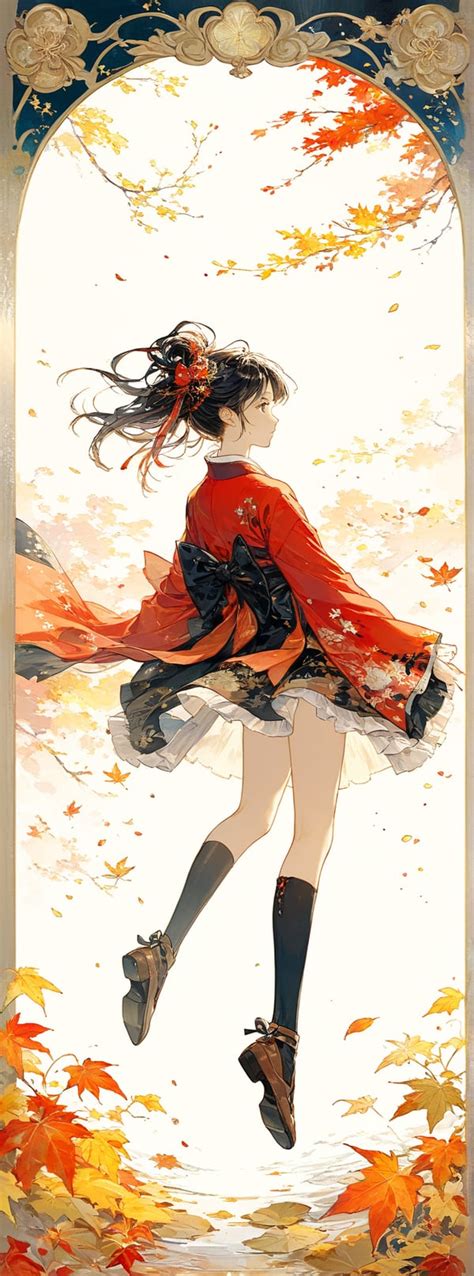 Autumn Reverie A Dance Of Nat Image Created By 京野菜（kyo8sai） Tensorart