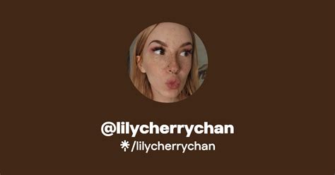 Lilycherrychan Linktree