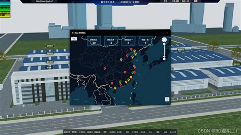 3d虚拟工厂vue3threejs