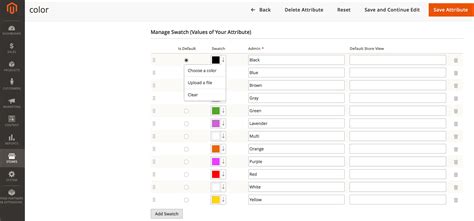 How To Configure Magento 2 Color Swatches Text And Image Swatches