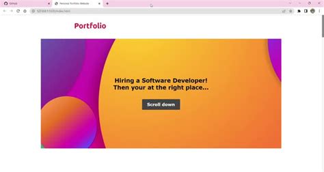 Tompe Kalyani On Linkedin This Is My Portfolio Website Developed Using