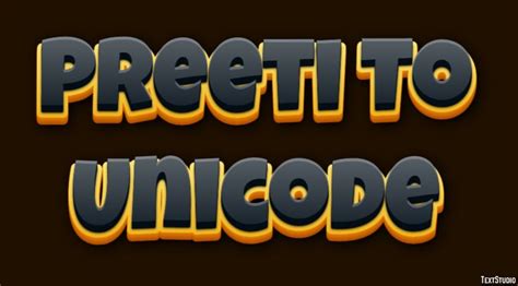Preeti To Unicode Font Generator