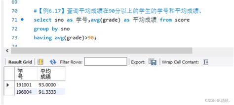 MYSQL的数据查询 mysql查询平均成绩 取整 CSDN博客