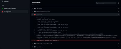 Yaml Sending Email With Github Actions Stack Overflow