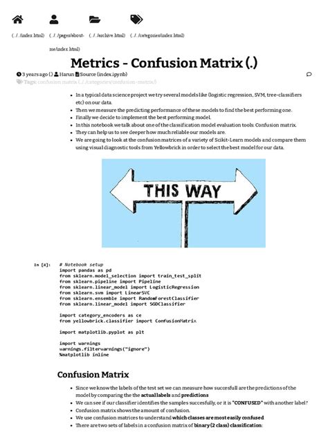 confusion matrix pdf statistical classification receiver operating characteristic