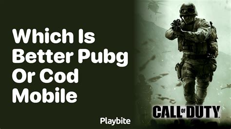 Which Is Better Pubg Or Cod Mobile Playbite
