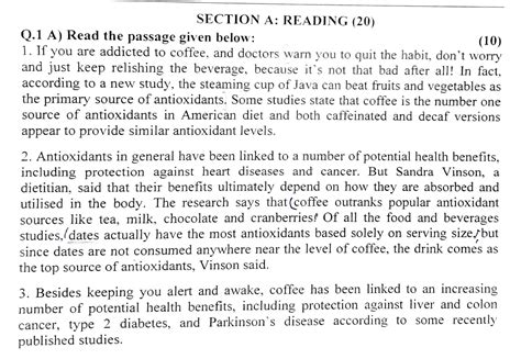 SOLUTION English Question Paper 1 Studypool