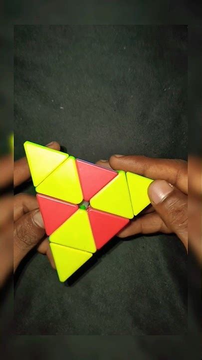 Checkerboard Pattern In Pyramix Cube Pattern On Pyramix Cube Kannada Cube Trending Ytshort