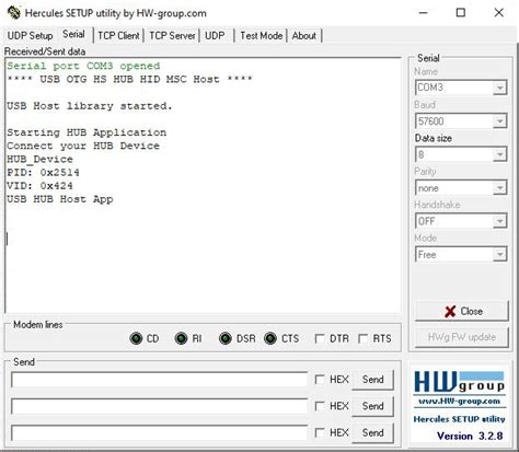 Stm32h733 With Usb2514 On Azure Rtos Issue With Th