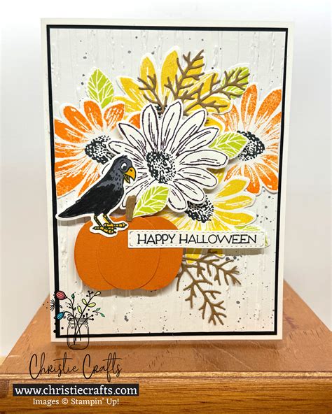 Halloween Fun With Bee Builder Punch And Cheerful Daisies Christie Crafts