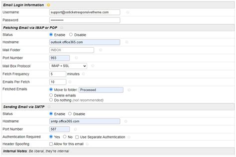 Create Ticket From Email Osticket