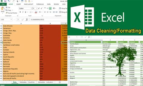 Clean And Format Data Into Neat Excel And Google Sheets By Azam Pro Fiverr