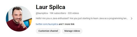 Laurenţiu Spilcă On Linkedin Java