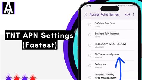 TNT APN Settings For Fast Internet Speed Best APN Mostly