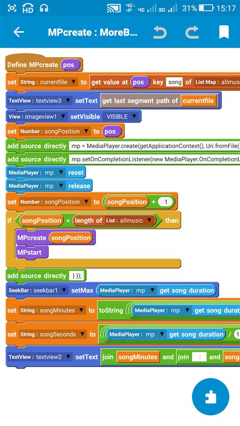 Create Music Player App In Sketchware