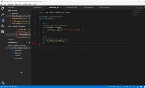 Vs Code中进行java开发5：单元测试 就是这个范儿