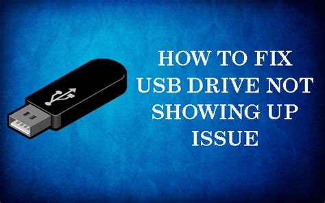 USB Drive Not Showing Up On Windows Heres 6 Quick Fixes