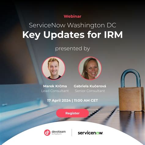 Cybersecurity Secops Irm Devoteamnplatform Servicenowwashingtondc Servicenow Eliška Buchtová