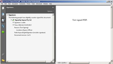 Work With Digital Signatures In Javaasposewords For Java