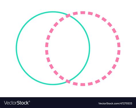 Linear Rounded Element Royalty Free Vector Image