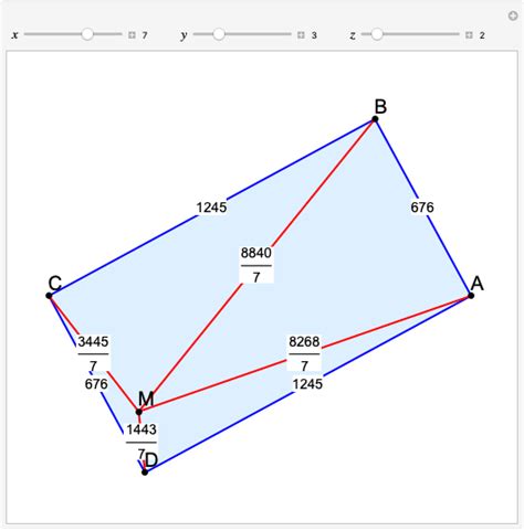 Constructing A Rational Rectangle Wolfram Demonstrations Project