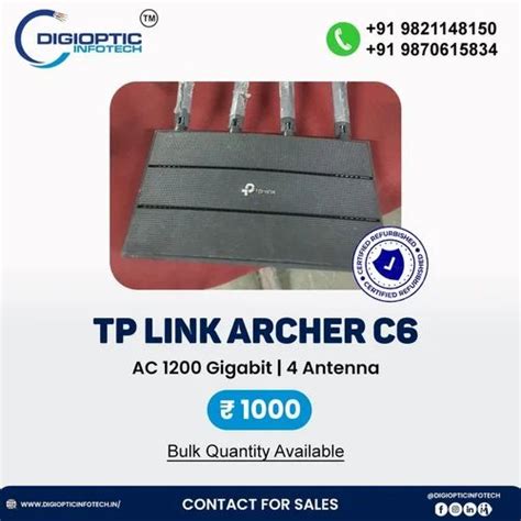 Wi Fi Tp Link Archer C Router At Piece In Mumbai Id