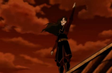 Azula With Her Long Hair Down Thats It Rthelastairbender