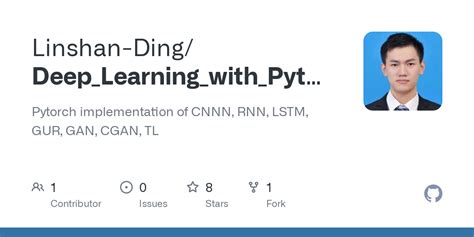 GitHub Linshan Ding Deep Learning With Python And PyTorch Pytorch